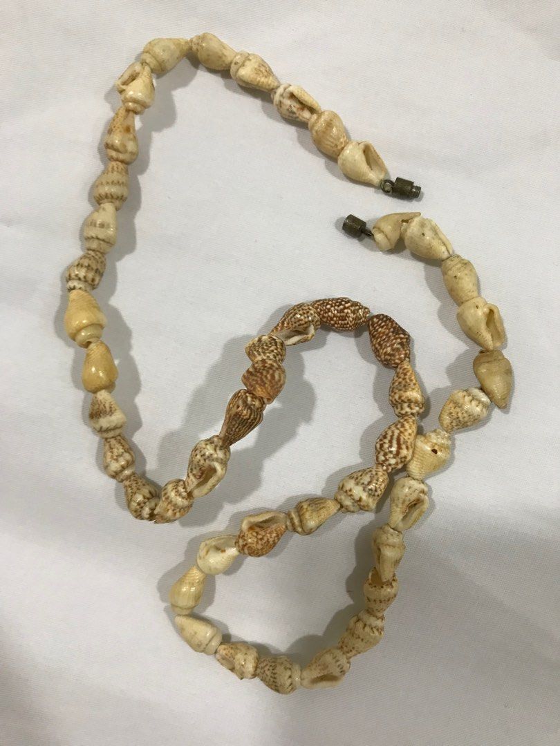 Conch shell necklace, Men's Fashion, Watches & Accessories, Jewelry on ...