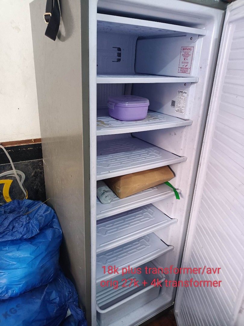 Condura Upright Freezer Inverter, TV & Home Appliances, Kitchen ...
