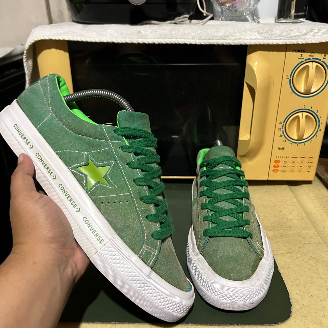 CONVERSE ONE STAR LOW MINT GREEN, Men's Fashion, Footwear, Sneakers on ...