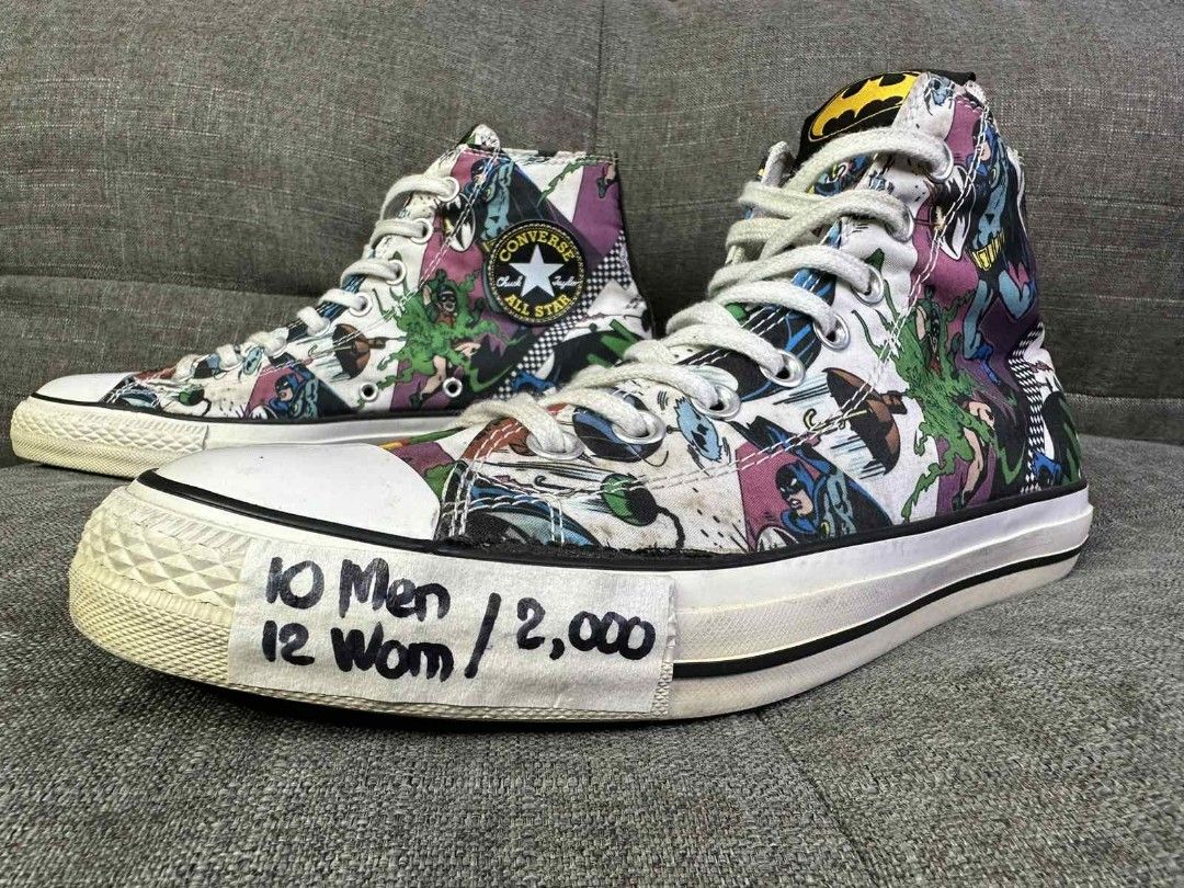 Converse All star Hi Batman 80th Anniversary, Luxury, Sneakers ...