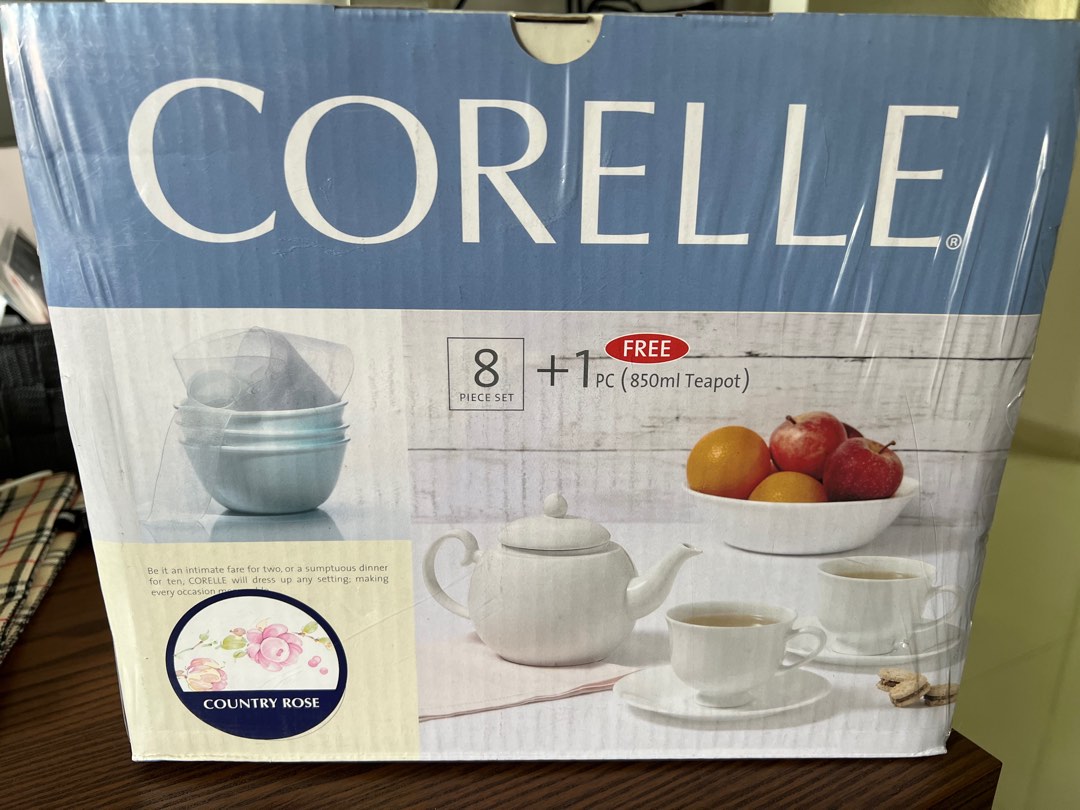 Corelle brand new tea cups, Furniture & Home Living, Kitchenware ...