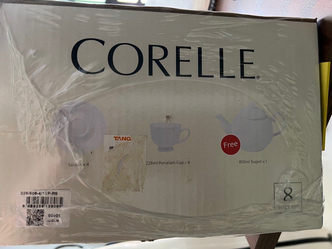 Corelle brand new tea cups, Furniture & Home Living, Kitchenware ...