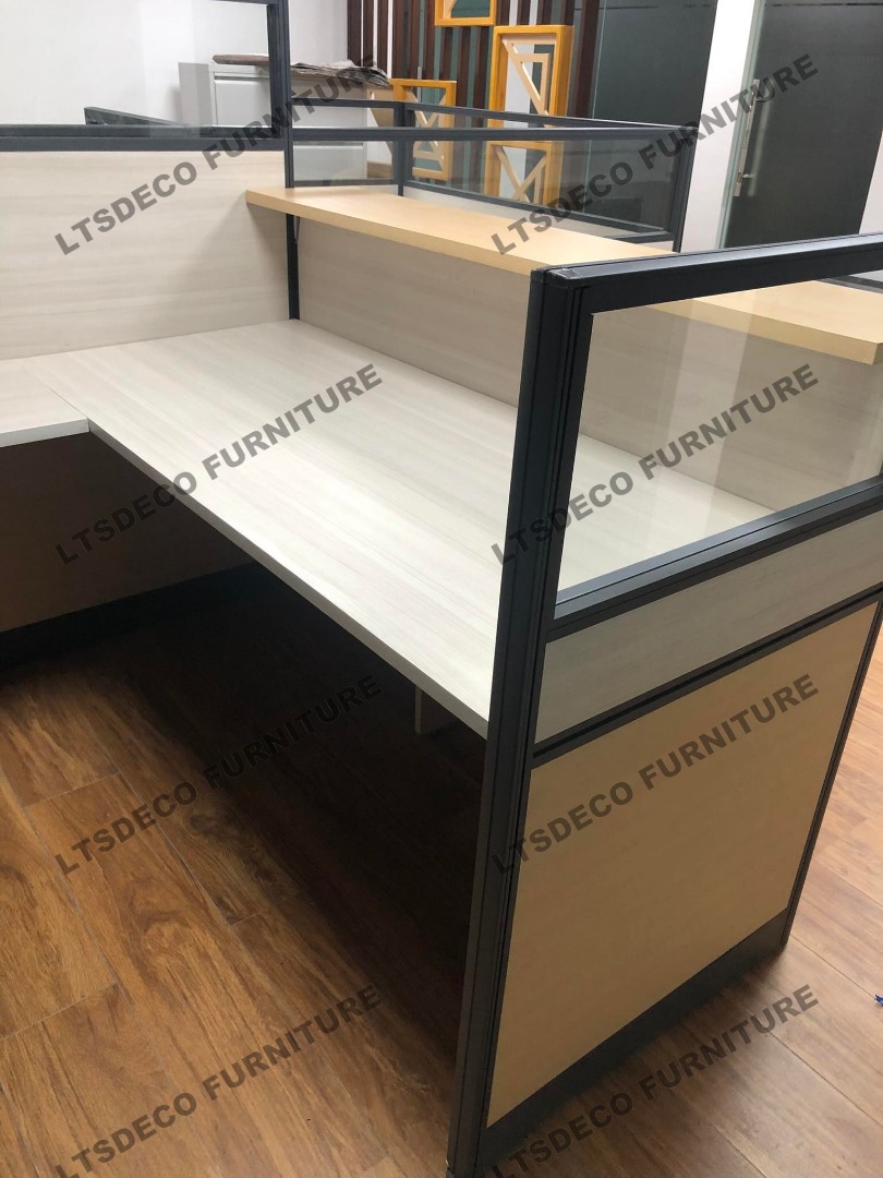 CUBICLE OFFICE PARTITION FURNITURE MODULAR BPO TABLE-WORKSTATION BPO ...
