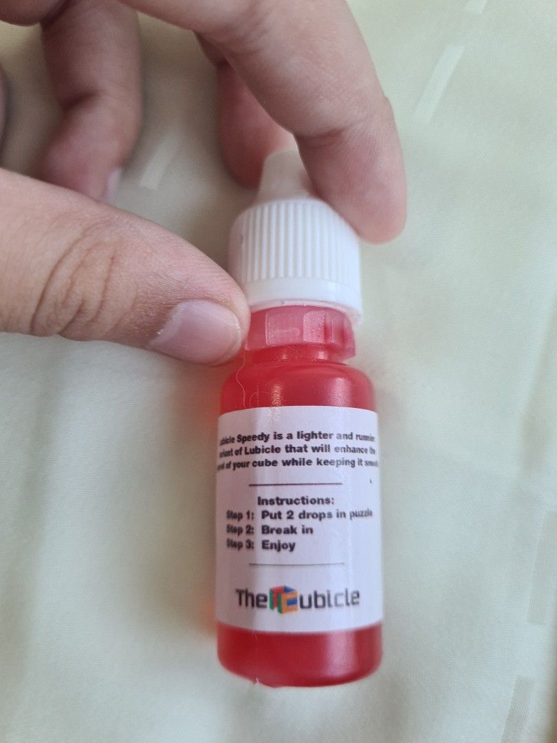 Cubicle SPEEDY LUBRICATION for rubiks cubes, Hobbies & Toys, Toys ...