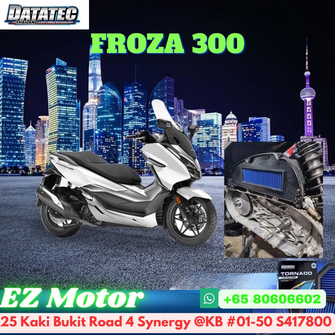 Datatec Air Filter for Xmax, Aerox V1/V2 , Nmax V1,V2, ADV150/PCX150 ...