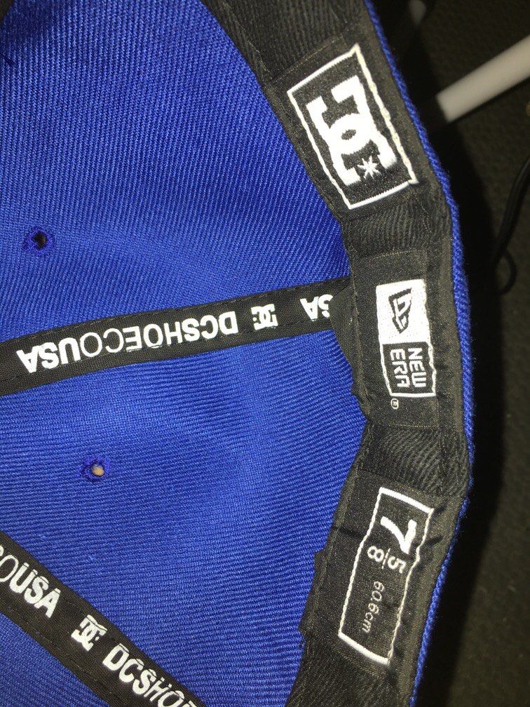 DC New Era 59fifty hat, Men's Fashion, Watches & Accessories, Caps ...