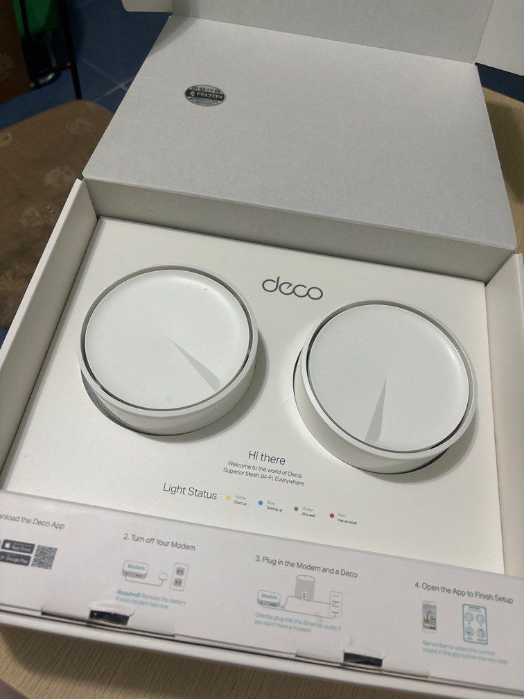 DECO AX3000 whole home mesh wifi 6 system, 家庭電器, 其他家庭電器 - Carousell