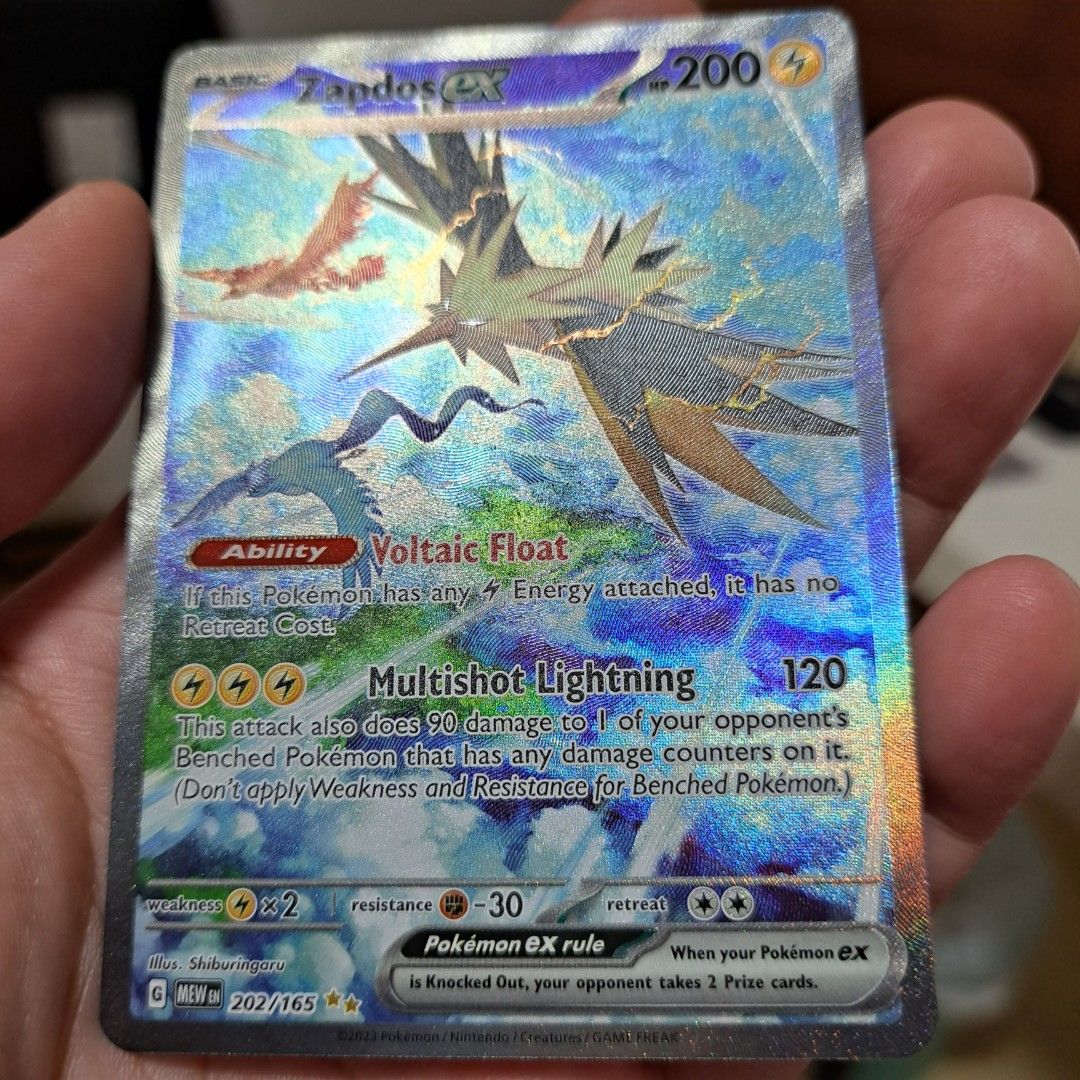 (Defect) MEWEN/SV3.5 Pokemon 151 - Zapdos ex SIR - FREE MAILING ...