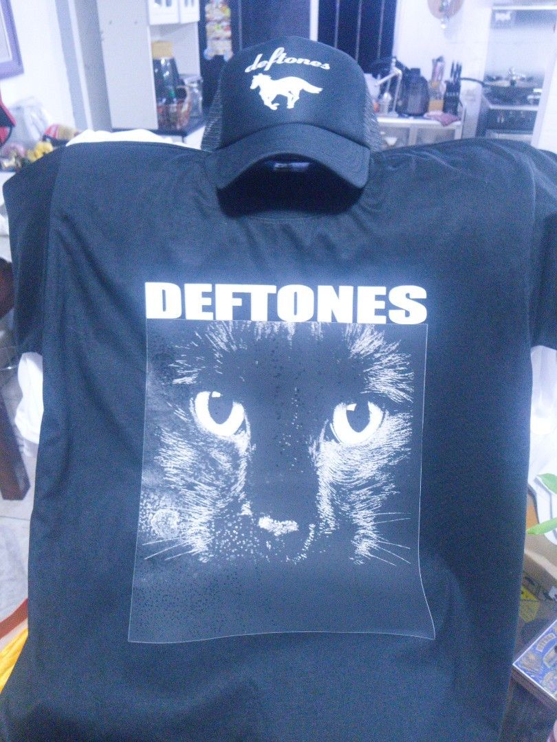 DEFTONES Tees and Cap, Men's Fashion, Tops & Sets, Tshirts & Polo ...