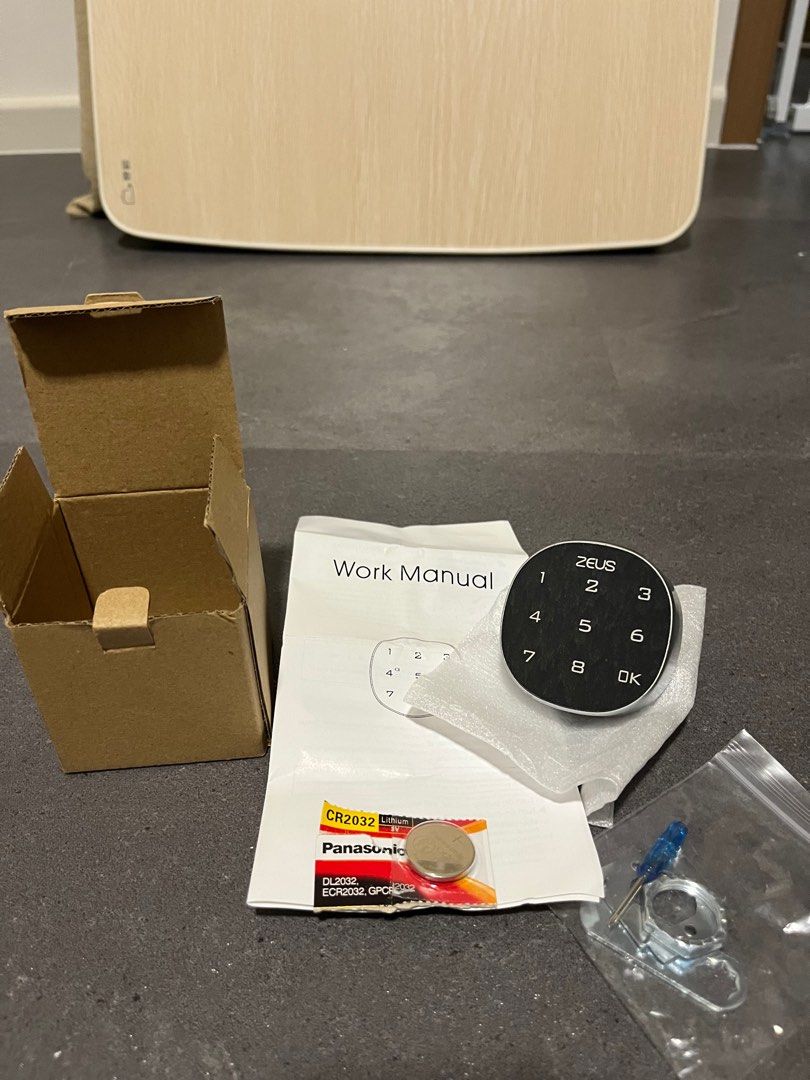 Digital letter box lock, Furniture & Home Living, Security & Locks ...