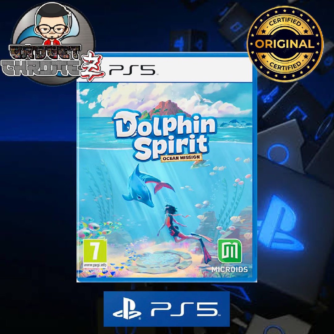 Dolphin Spirit Ocean Mission | PS5 Game | BRANDNEW, Video Gaming, Video ...