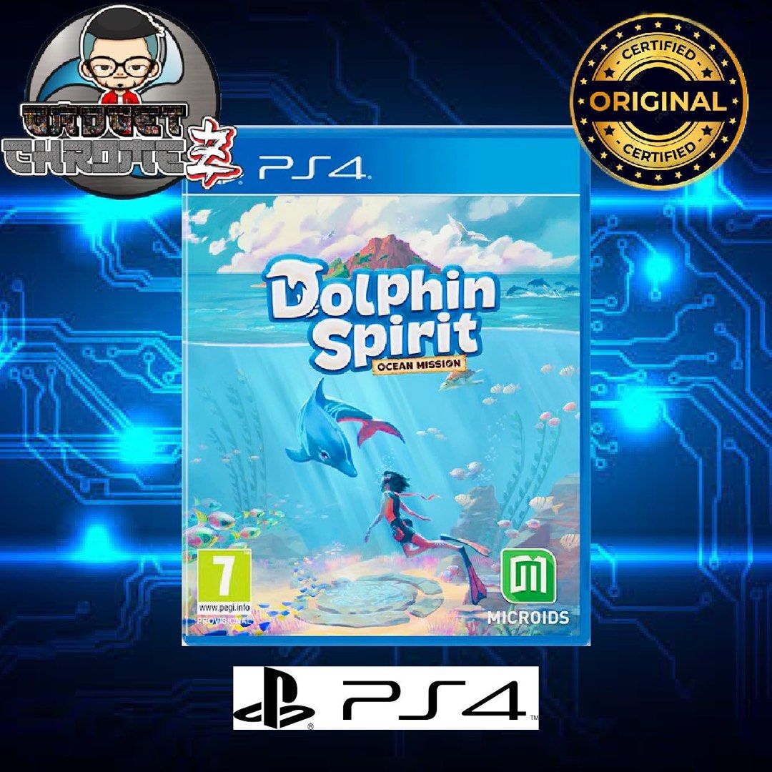Dolphin Spirit Ocean Mission | PS4 Game | BRANDNEW, Video Gaming, Video ...
