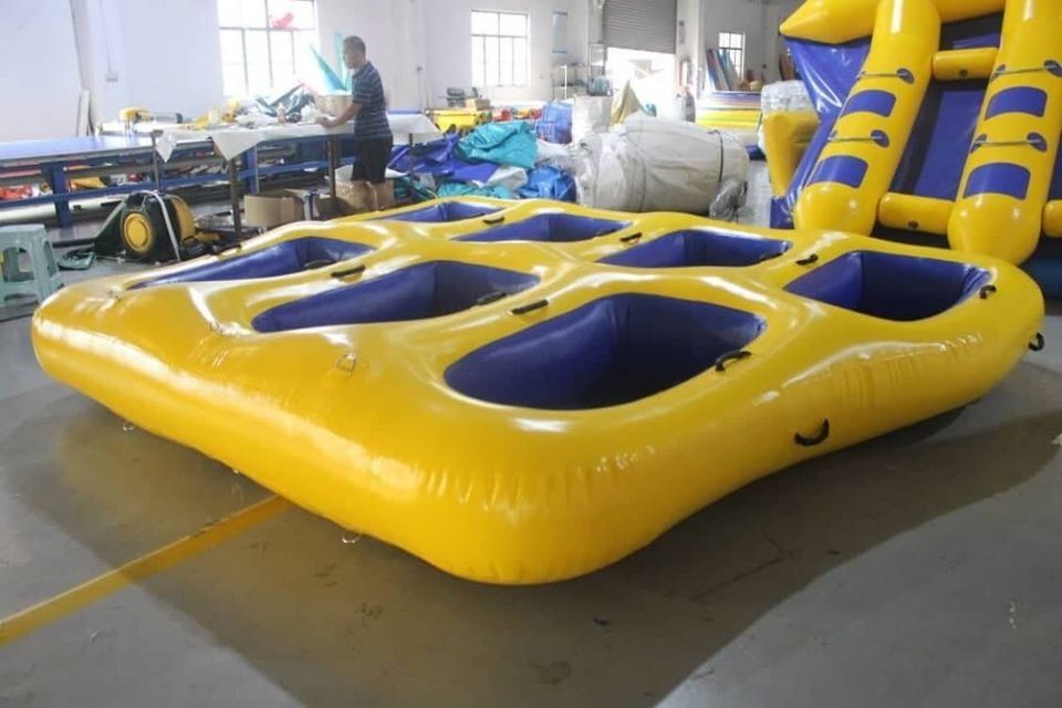 Donut Boat 7 Seaters Rolling Donut Boat Inflatable Water Sports ...