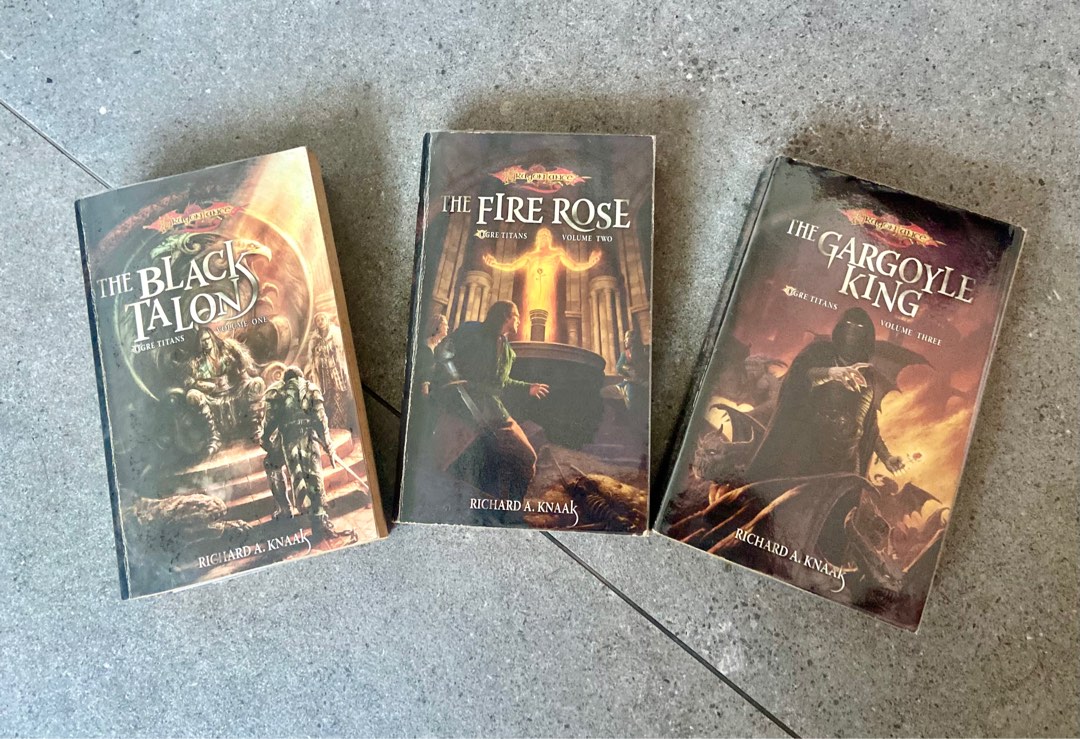 Dragonlance Ogre Titans Trilogy, Hobbies & Toys, Books & Magazines ...