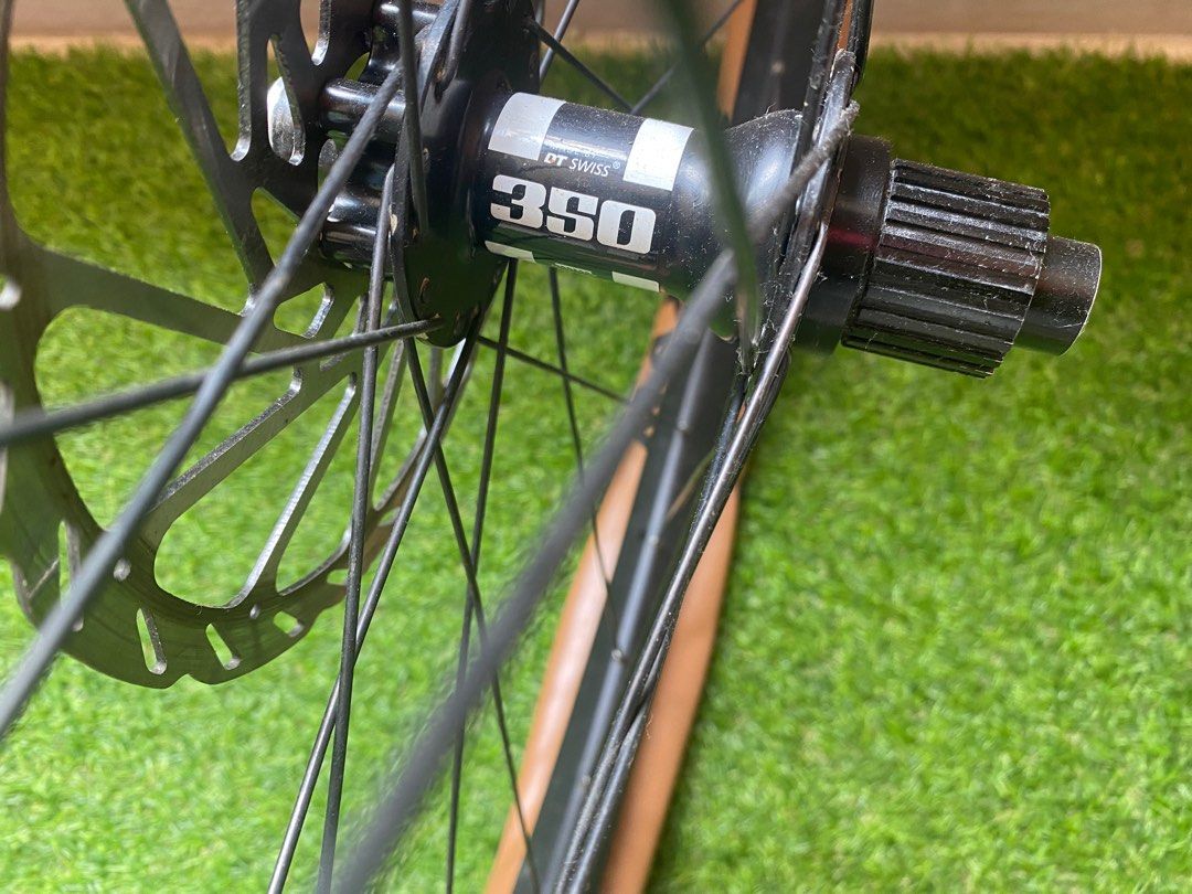 DT Swiss 350 rear wheelset. Brand new DHR Minion tyre. 29"., Sports ...