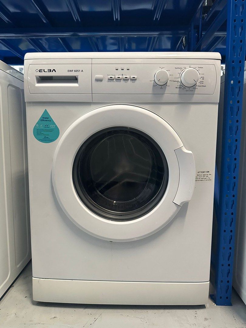 Elba washing machine, TV & Home Appliances, Washing Machines and Dryers ...