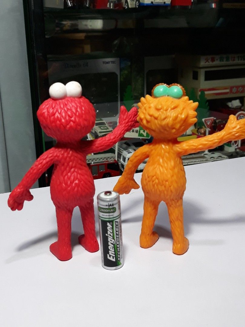 Elmo and Zoe Sesame Street Vintage, Hobbies & Toys, Toys & Games on ...