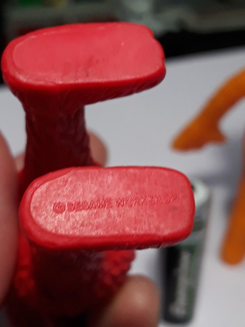 Elmo and Zoe Sesame Street Vintage, Hobbies & Toys, Toys & Games on ...