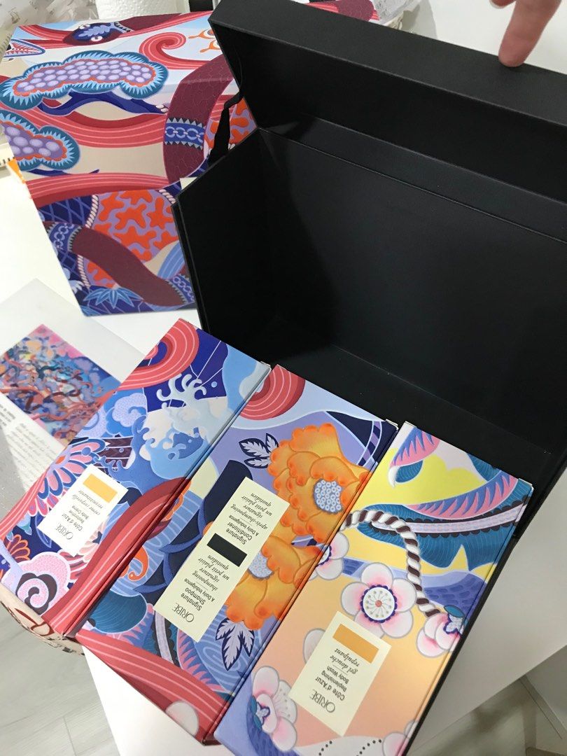 Empty colourful 3D printed box from Oribe, Furniture & Home Living ...