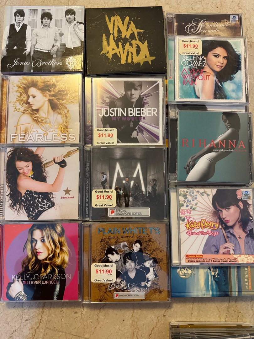 English pop music CD from 2000s vintage Y2K, Hobbies & Toys, Music ...