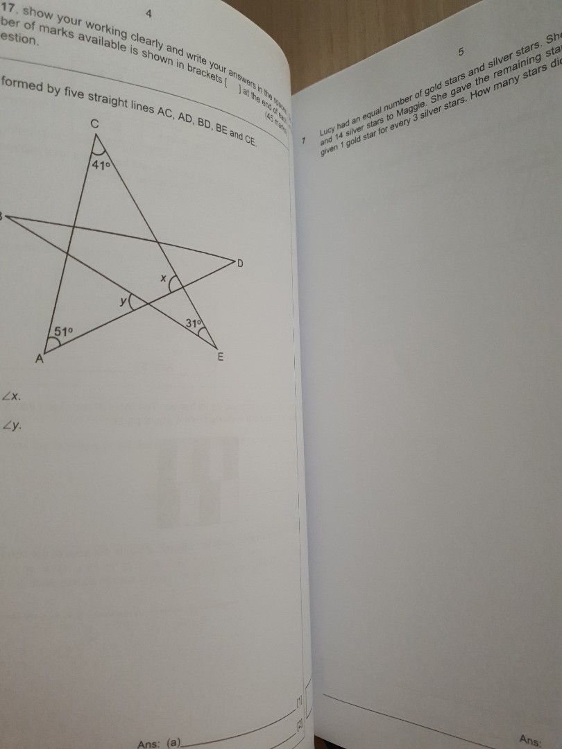 EPH MOE PSLE Examination Papers Maths, Hobbies & Toys, Books ...