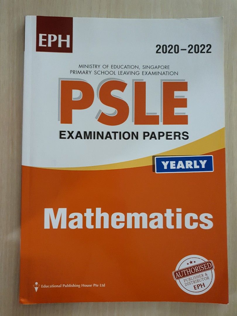 EPH MOE PSLE Examination Papers Maths, Hobbies & Toys, Books ...