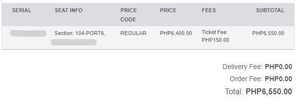 PATRON BOX Section 104 Ticket for Park Seo-joon's Fan Meet!!!, Tickets ...