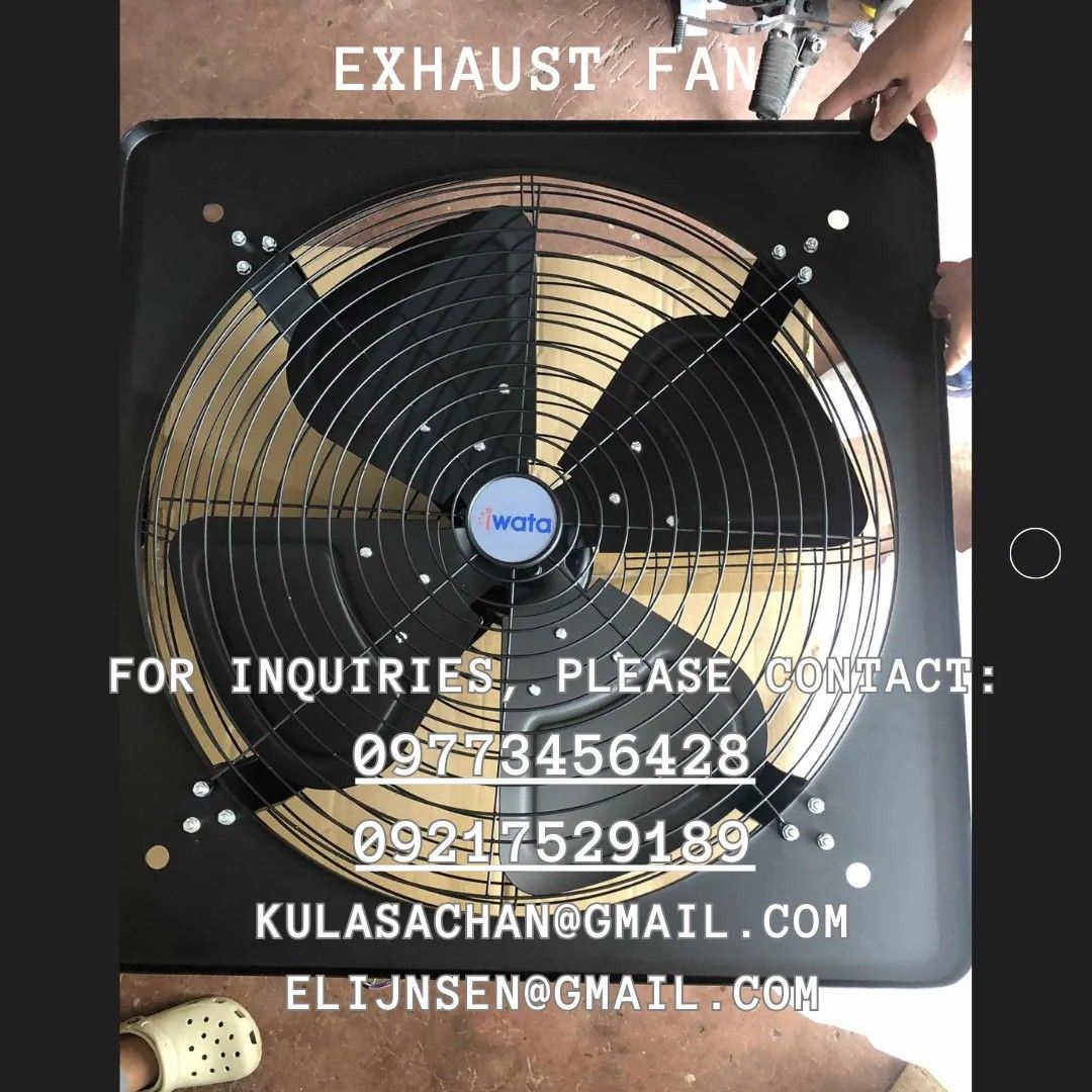 Exhaust Fan, Commercial & Industrial, Construction & Building Materials ...