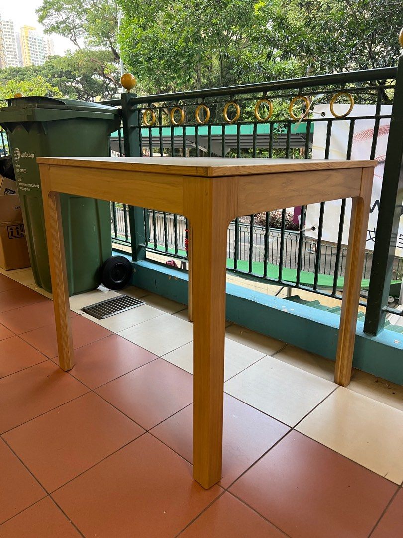 Extendable table, oak, 80/120x70 cm, Furniture & Home Living, Furniture ...