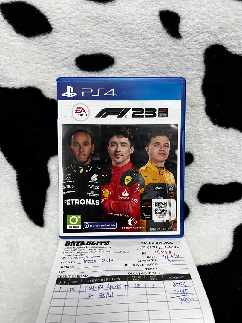 F1 23 PS4/PS5, Video Gaming, Video Games, PlayStation on Carousell