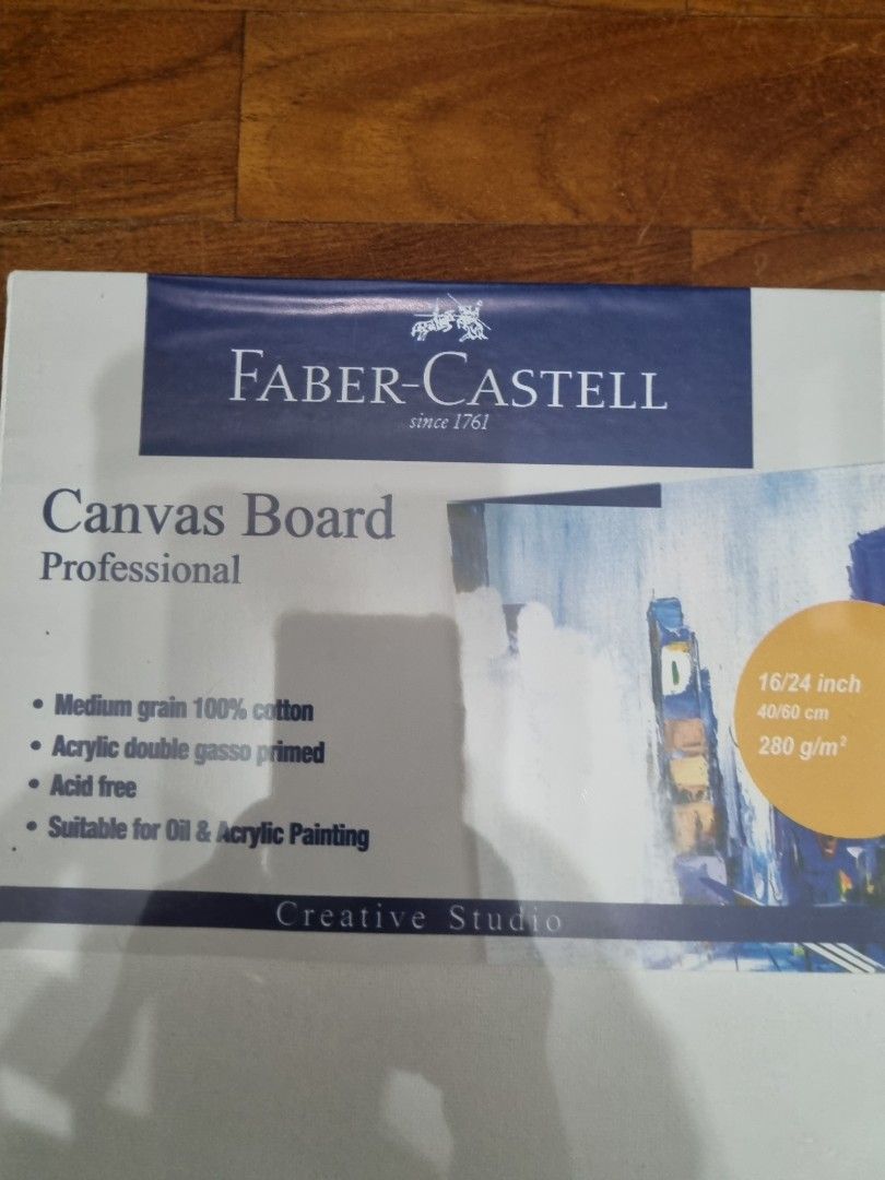 Faber Castell Canvass Board, Hobbies & Toys, Stationery & Craft, Art ...