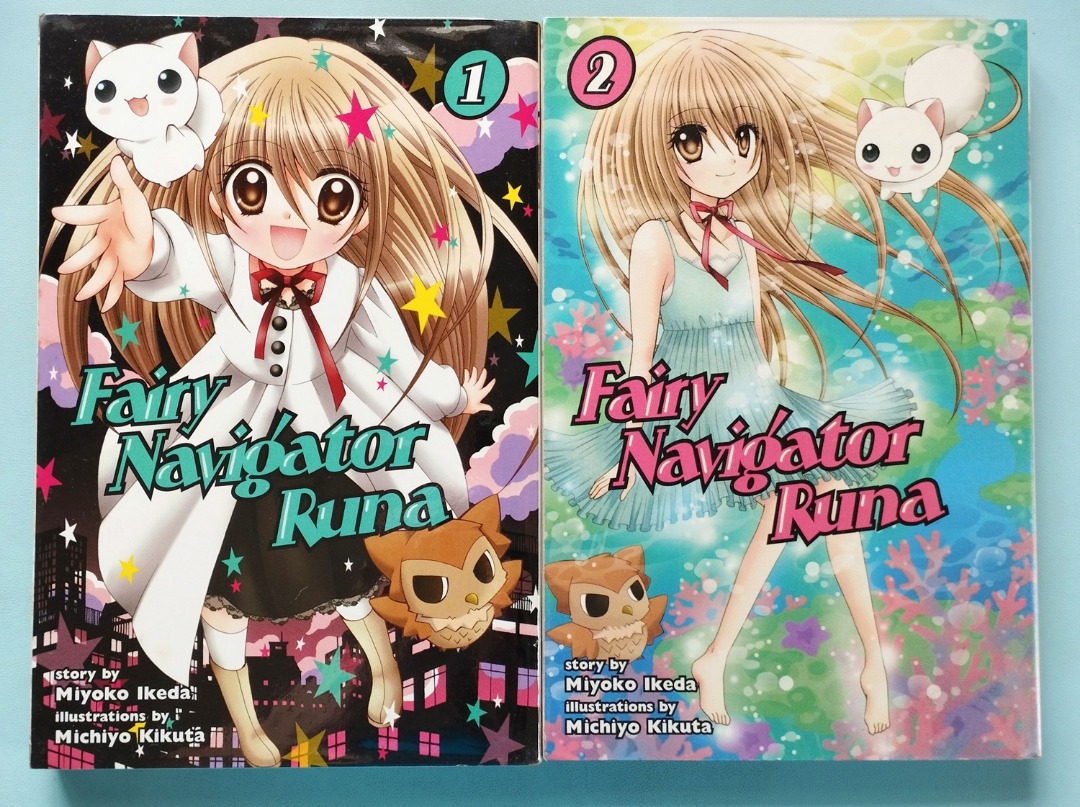 Fairy Navigator Runa Vol.1 & Vol.2 Manga Comic Book, Hobbies & Toys, Books & Magazines, Comics ...