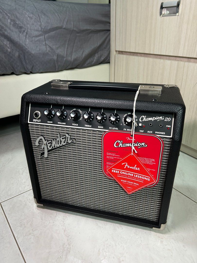 Fender Champion 20 Amplifier, Audio, Soundbars, Speakers & Amplifiers ...