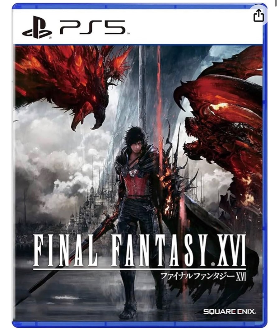 Final Fantasy 16 PS5 Disc ff16 ffxvi, Video Gaming, Video Games ...