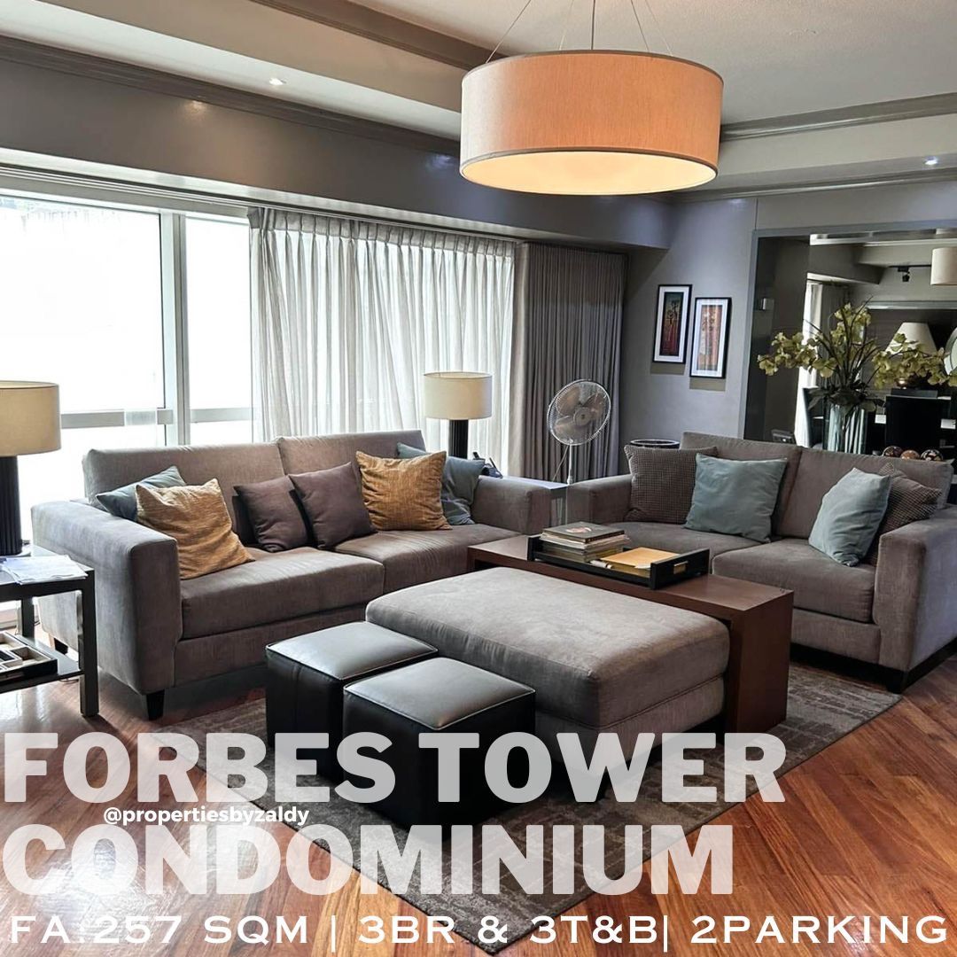 Forbes Tower Condominium - 3 bedroom with 2 parking - Interior Designed ...