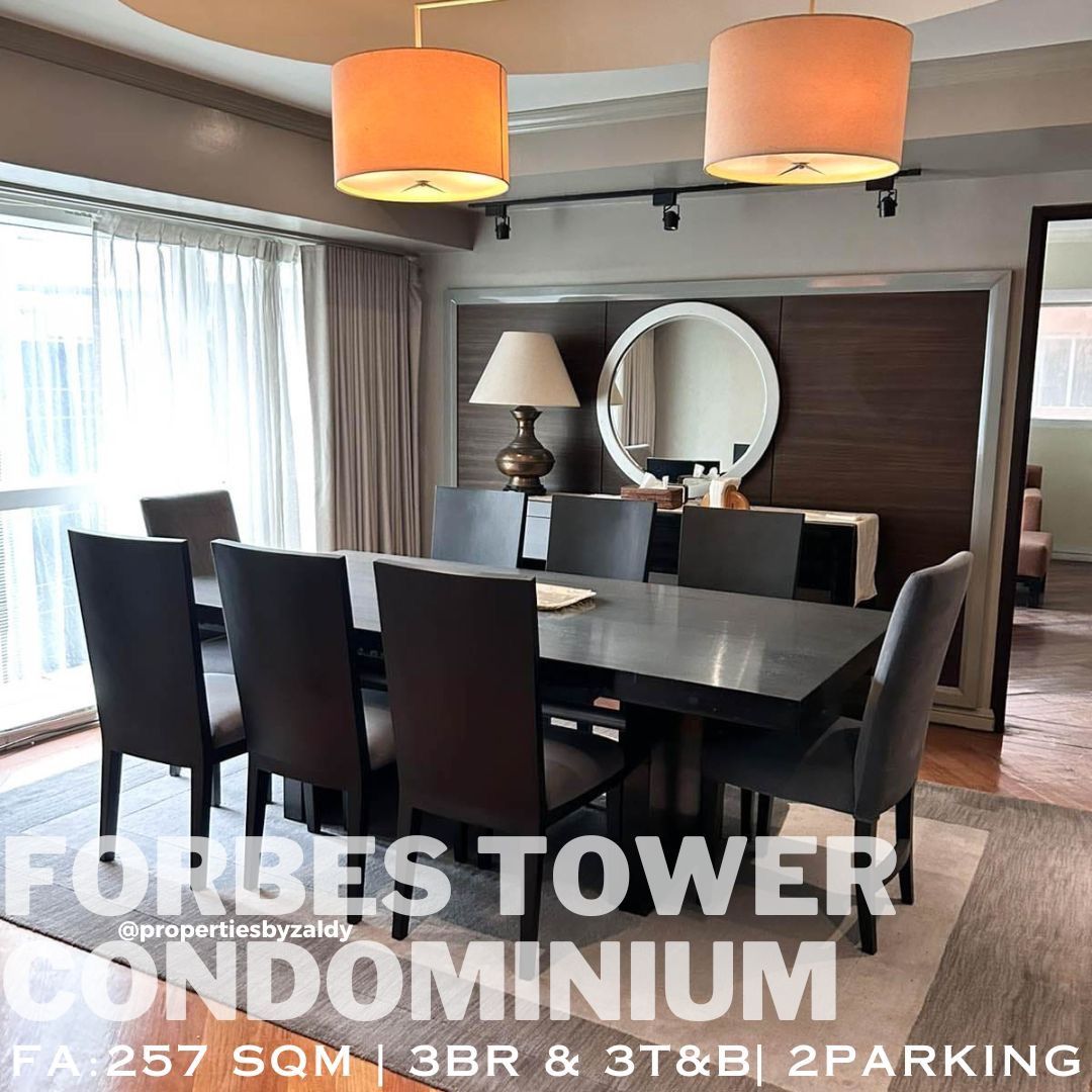 Forbes Tower Condominium - 3 bedroom with 2 parking - Interior Designed ...