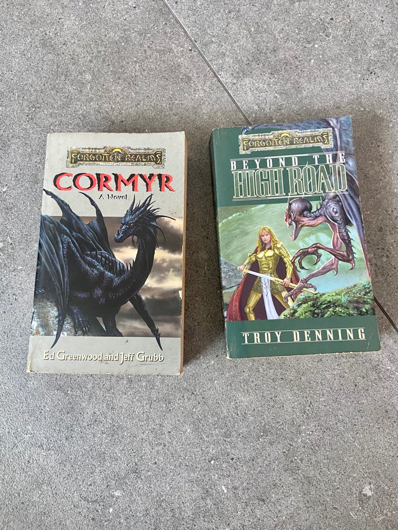 Forgotten Realms Novels: Cormyr & The High Road, Hobbies & Toys, Books ...