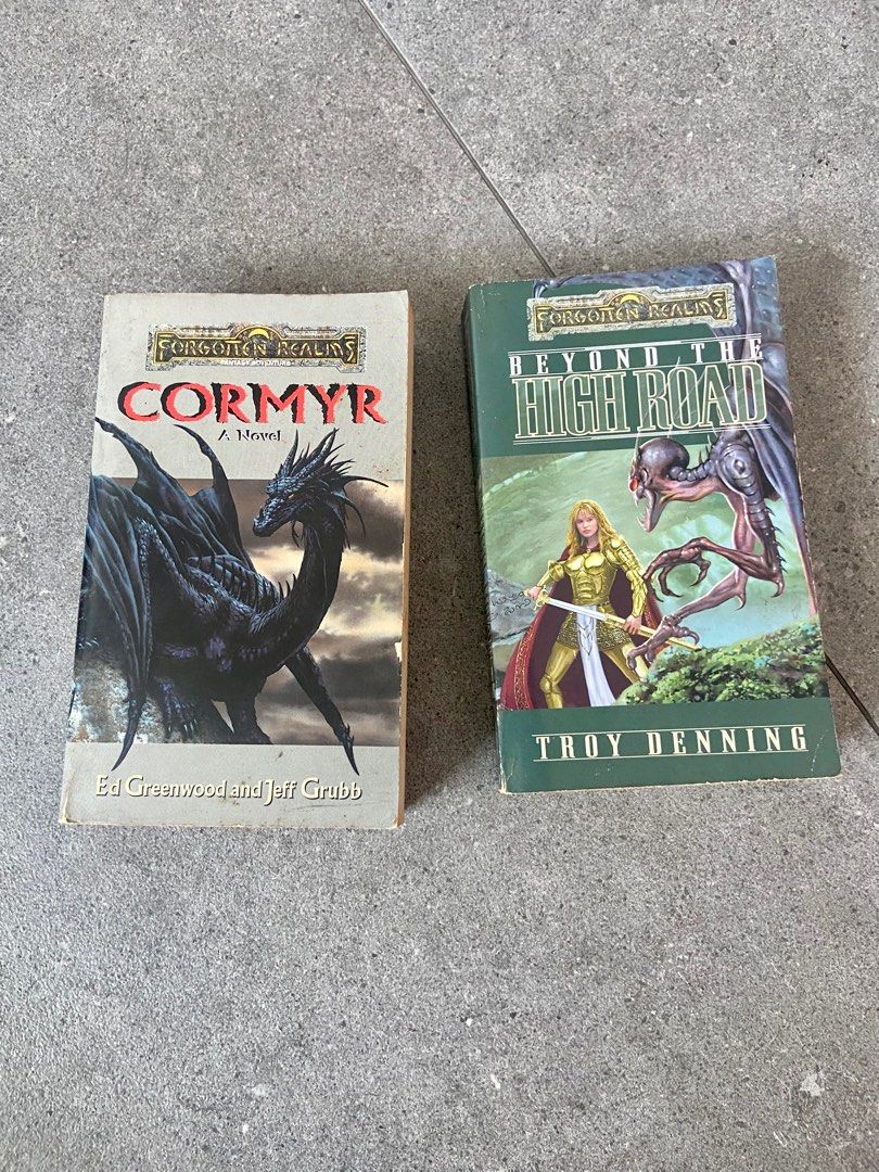 Forgotten Realms Novels: Cormyr & The High Road, Hobbies & Toys, Books ...