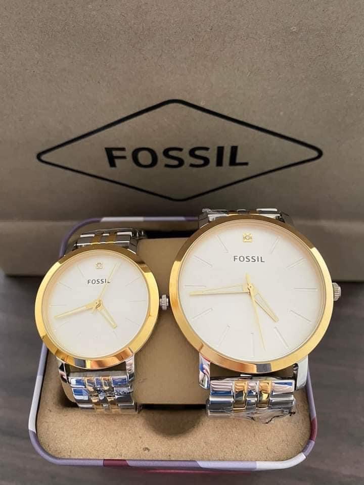 Fossil couple watch, Women's Fashion, Watches & Accessories, Watches on ... Fossil couple watch, Women's Fashion, Watches & Accessories, Watches on ...