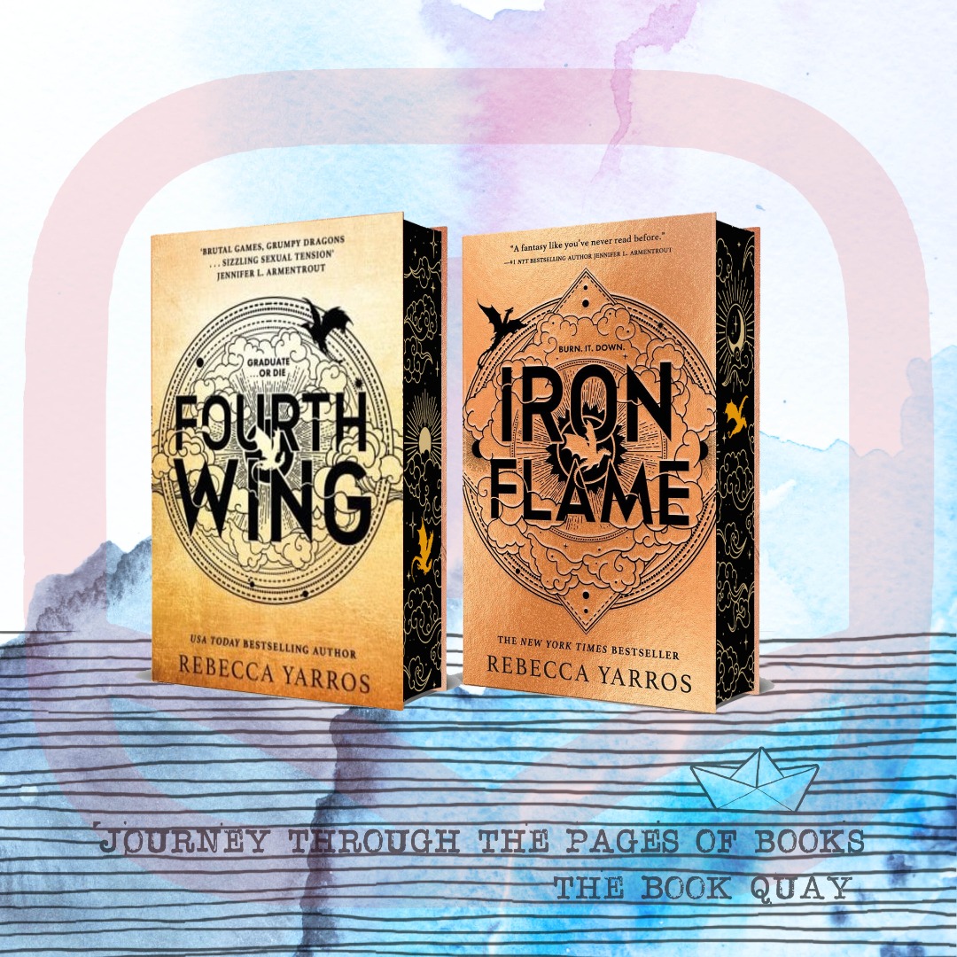 Fourth Wing - exclusive edition and BookstaGlam Box, Hobbies & Toys ...