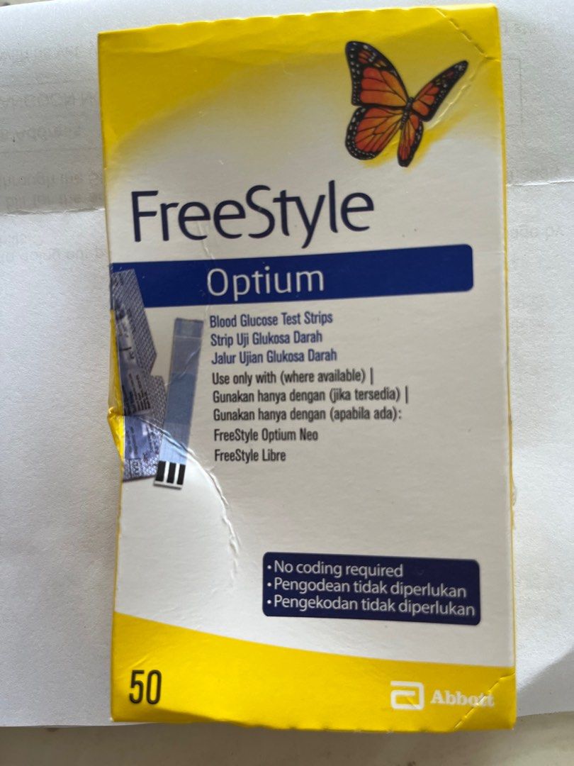 Freestyle Optium, Health & Nutrition, Medical Supplies & Tools on Carousell