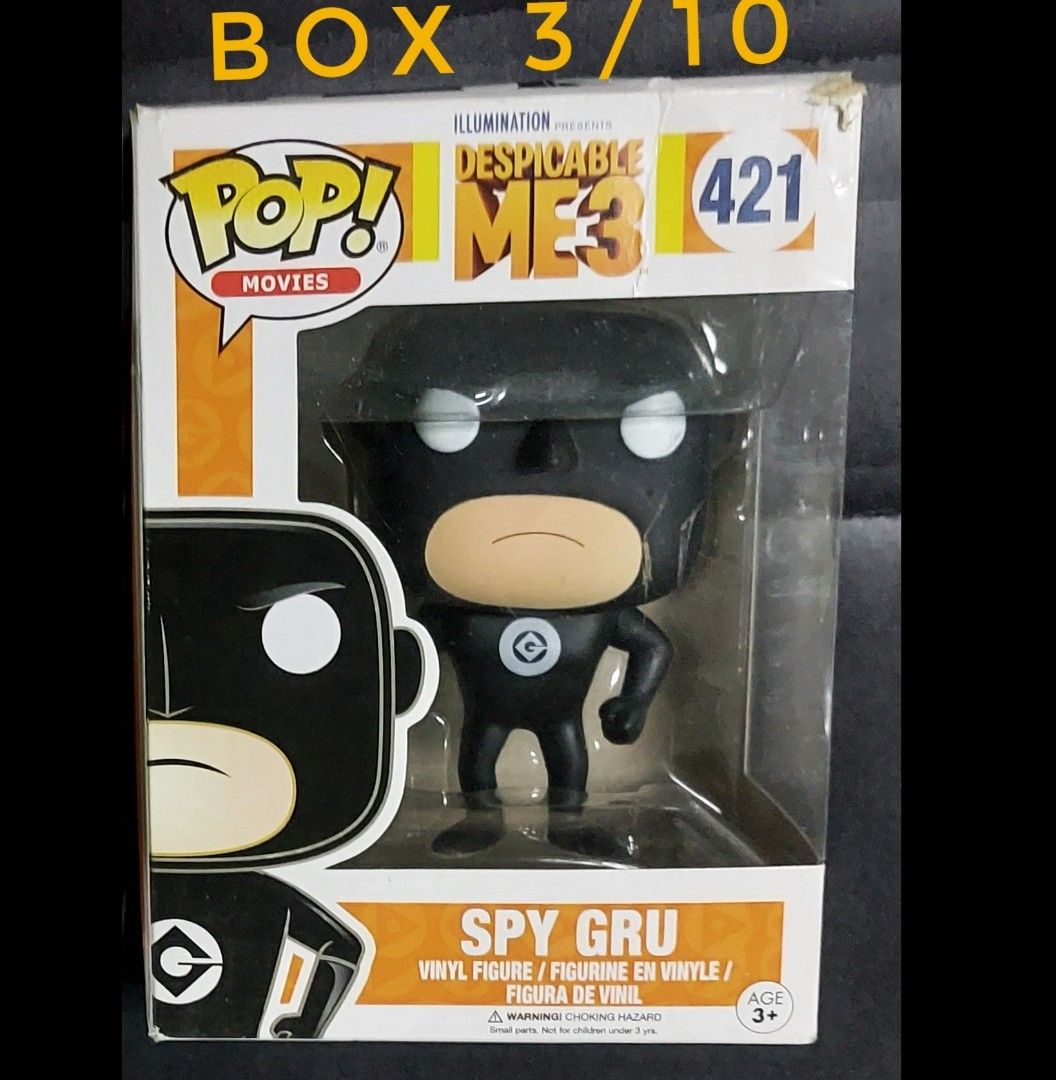 Funko Pop - Spy Gru (bad box) - P200, Hobbies & Toys, Toys & Games on ...