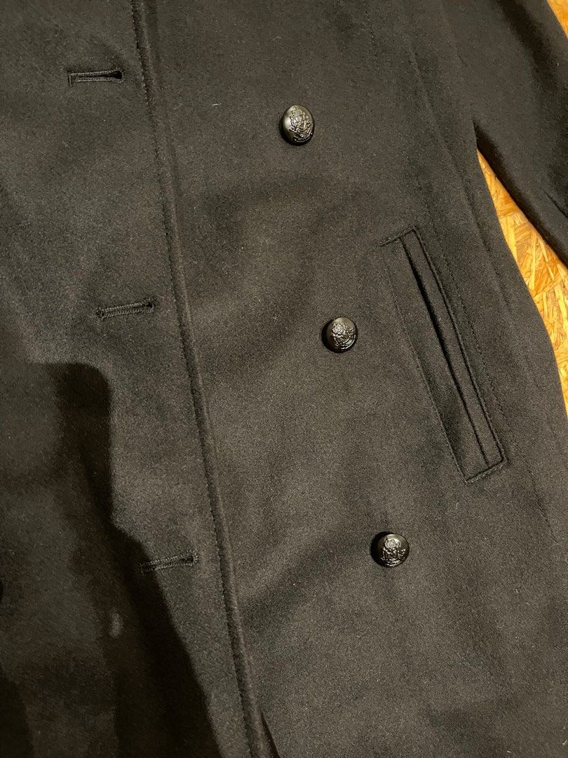 G2000 warm black trench coat 65% wool, Women's Fashion, Coats, Jackets ...