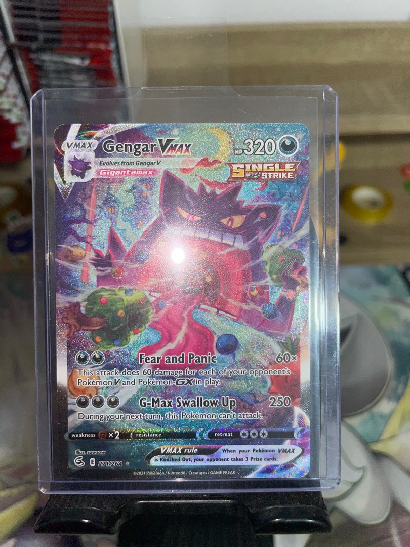 Gengar vmax aa Fusion Strike, Hobbies & Toys, Toys & Games on Carousell