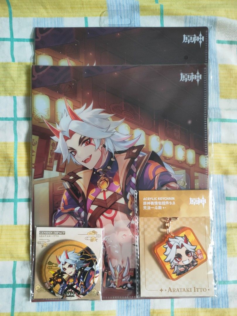 Genshin Impact Official Arataki Itto Merch, Hobbies & Toys, Toys ...