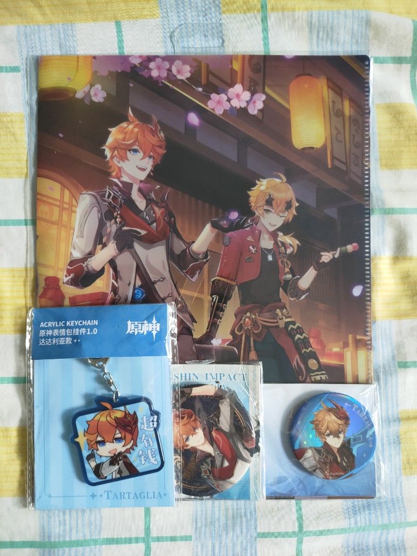 Genshin Impact Official Tartaglia/Childe Merch, Hobbies & Toys, Toys ...