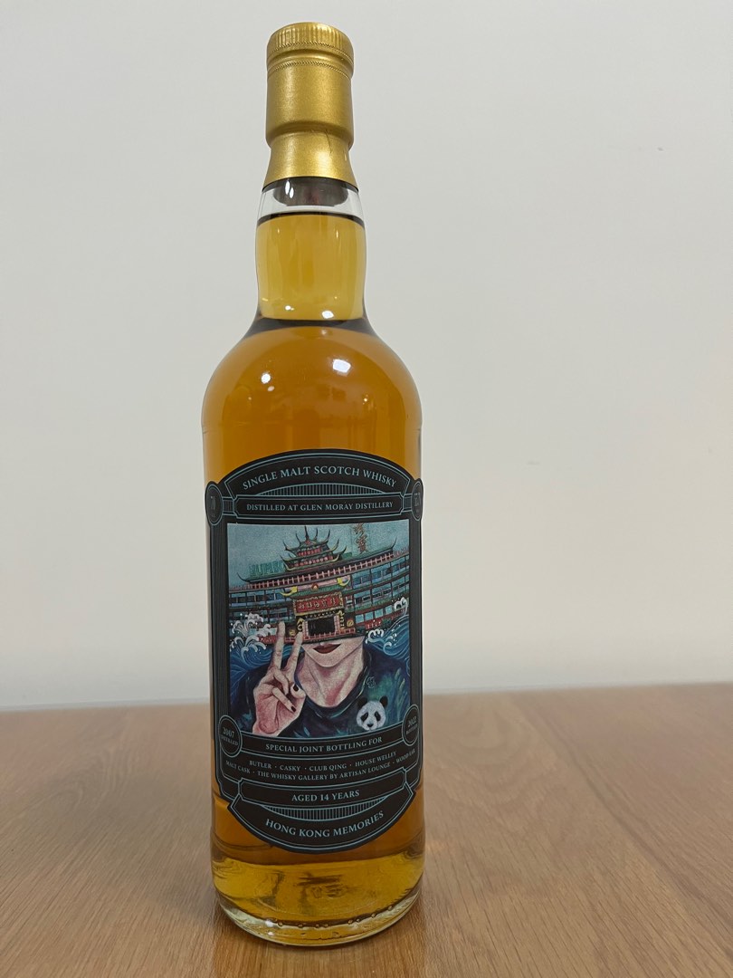 Glen Moray 2007 - 14 Years Hong Kong Whisky Bar Joint Bottling, 嘢食 & 嘢飲, 酒精飲料 - Carousell