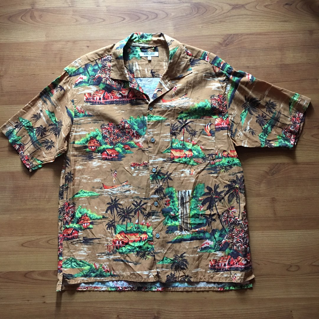 Global work Streetwear Workwear Amekaji, Men's Fashion, Tops & Sets ...