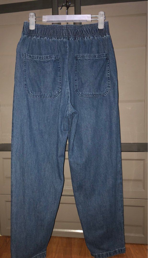 GU by UNIQLO Balloon Elastic waist Pants, Women's Fashion, Bottoms ...