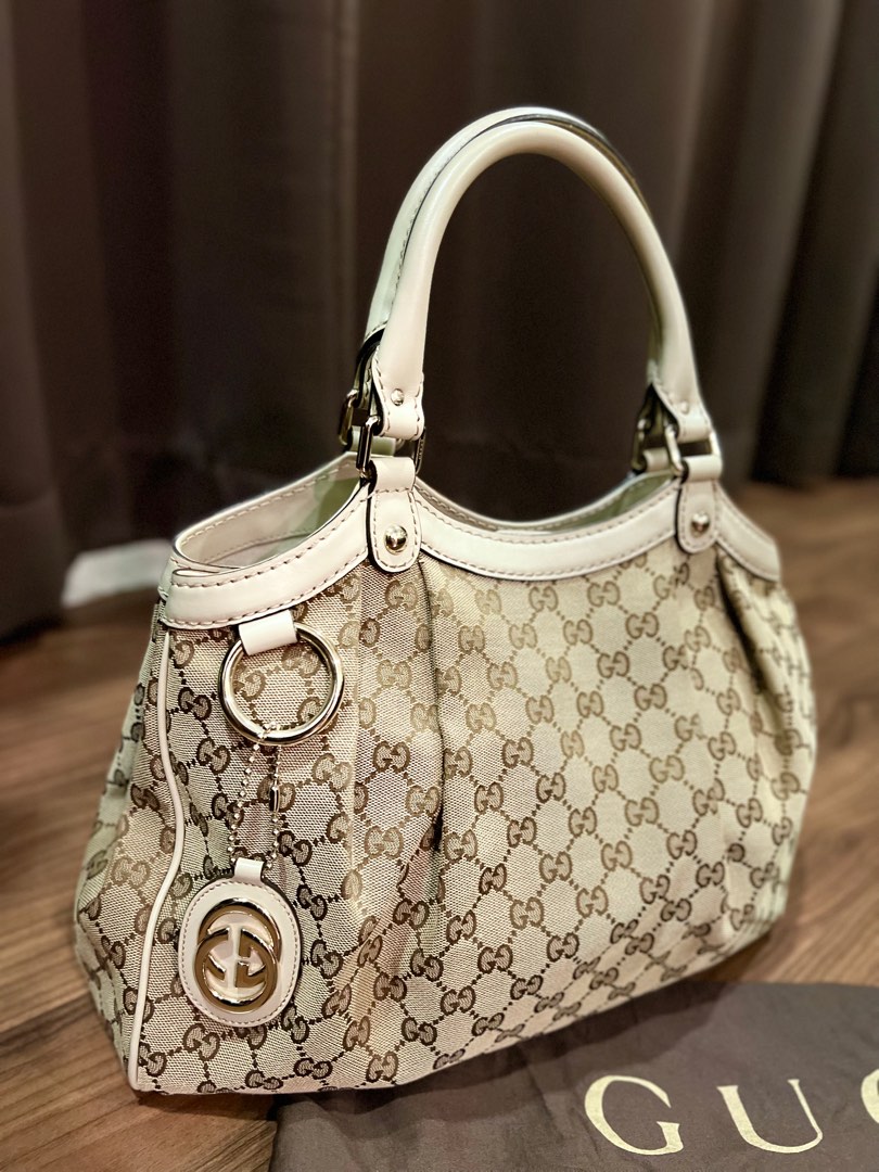 Gucci Authentic Sukey Signature Tote Bag, Luxury, Bags & Wallets on ...